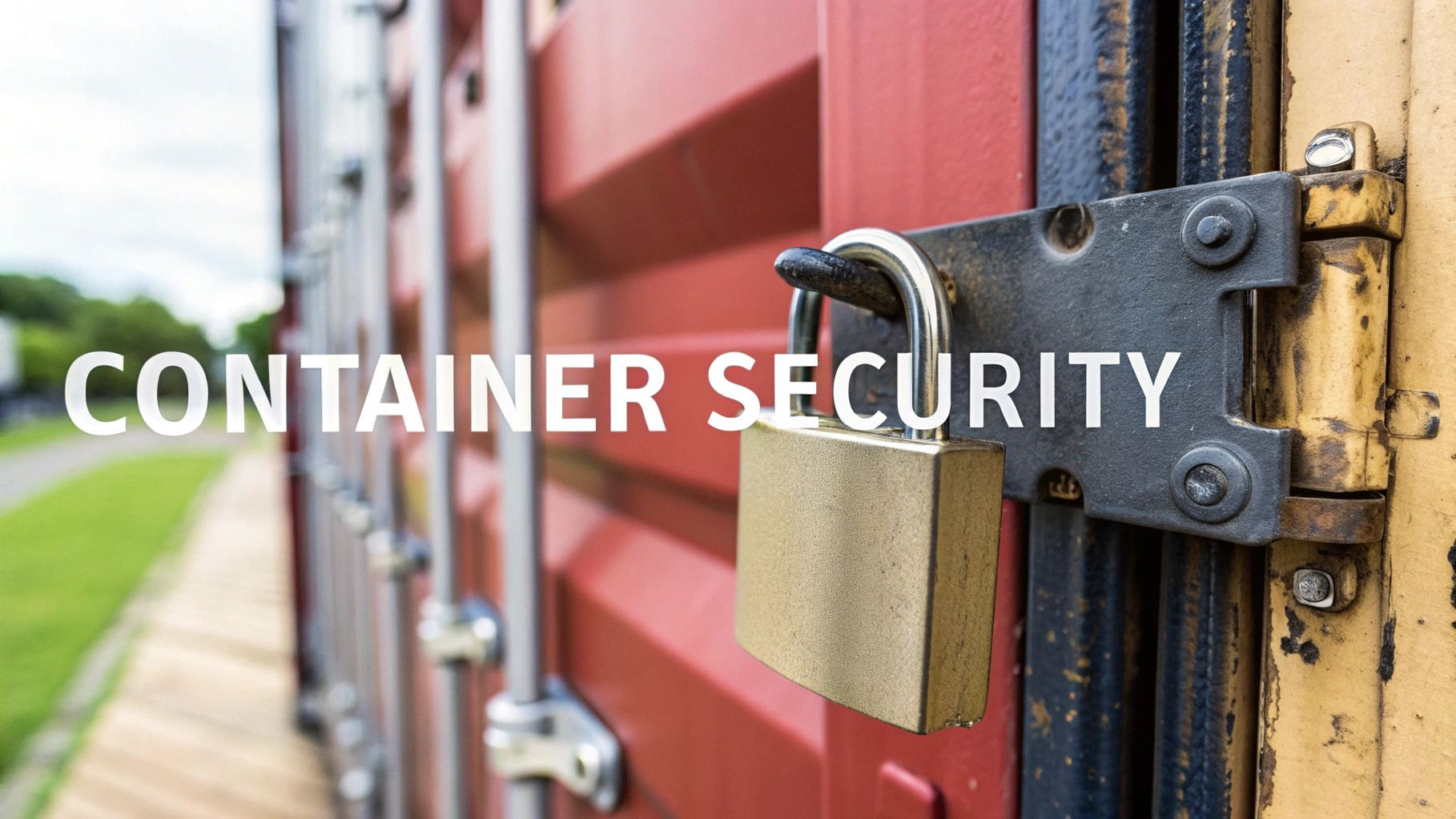 Shipping Containers Locks: Ultimate Security Guide — Quickfit Container ...