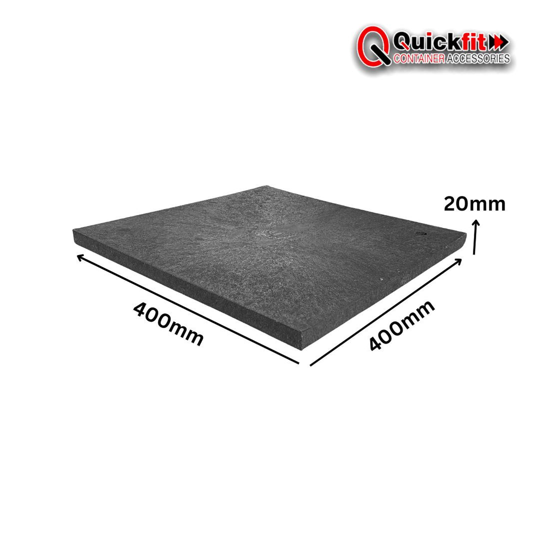 Levelling Slab for Stable Shipping Containers - QCA — Quickfit ...