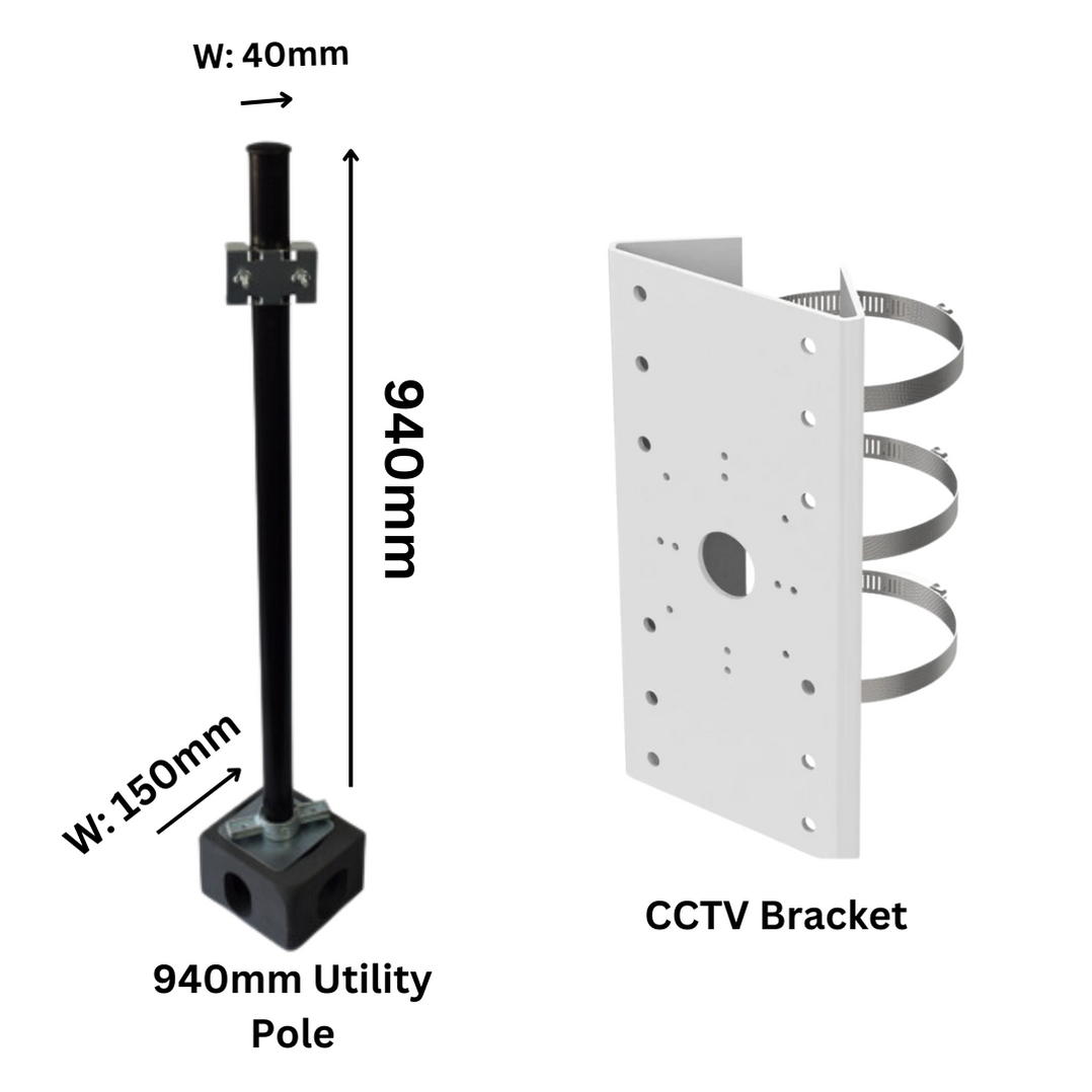 Utility Poles for Outdoor Lights & CCTV - QCA — Quickfit Container ...