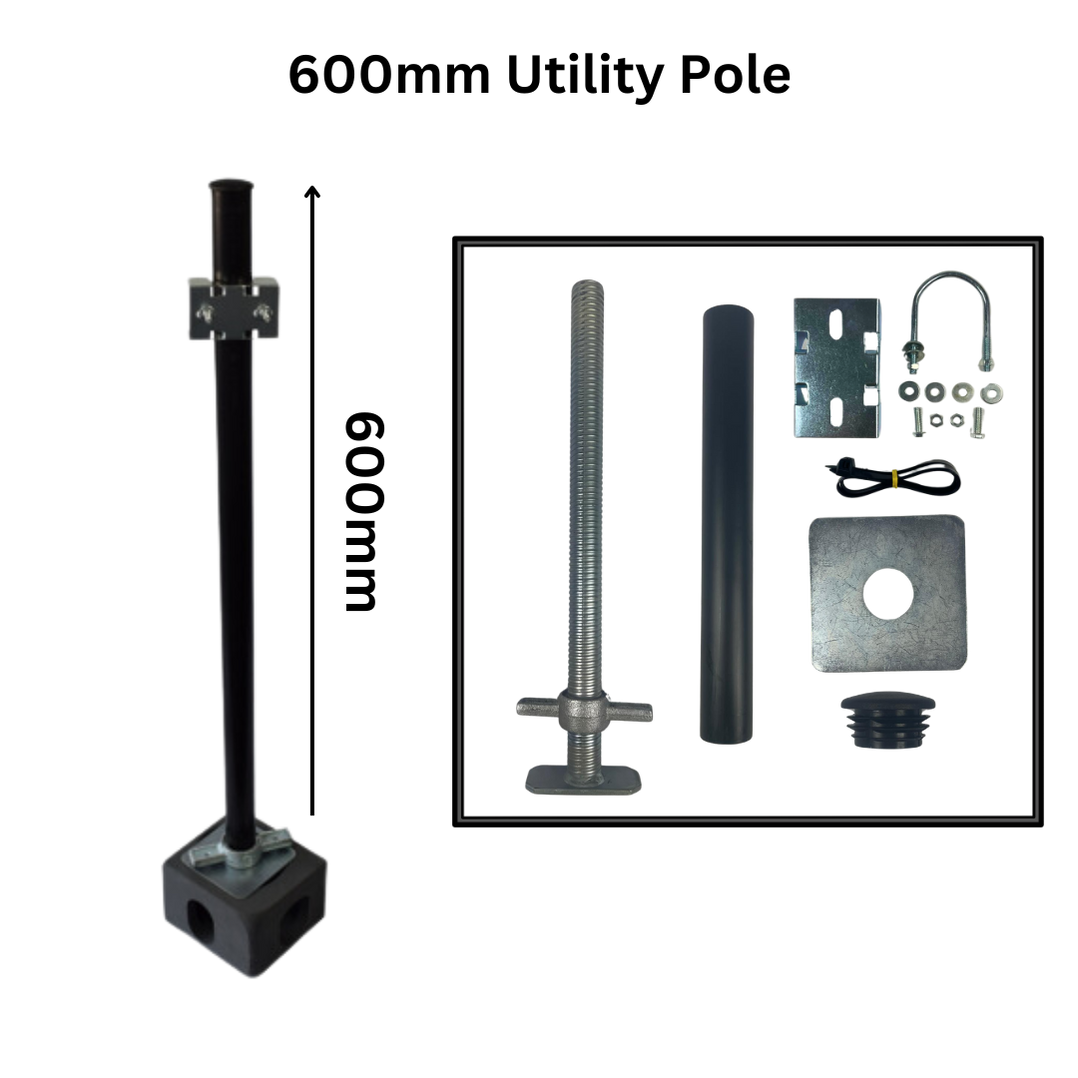 Utility Poles for Outdoor Lights & CCTV - QCA — Quickfit Container ...