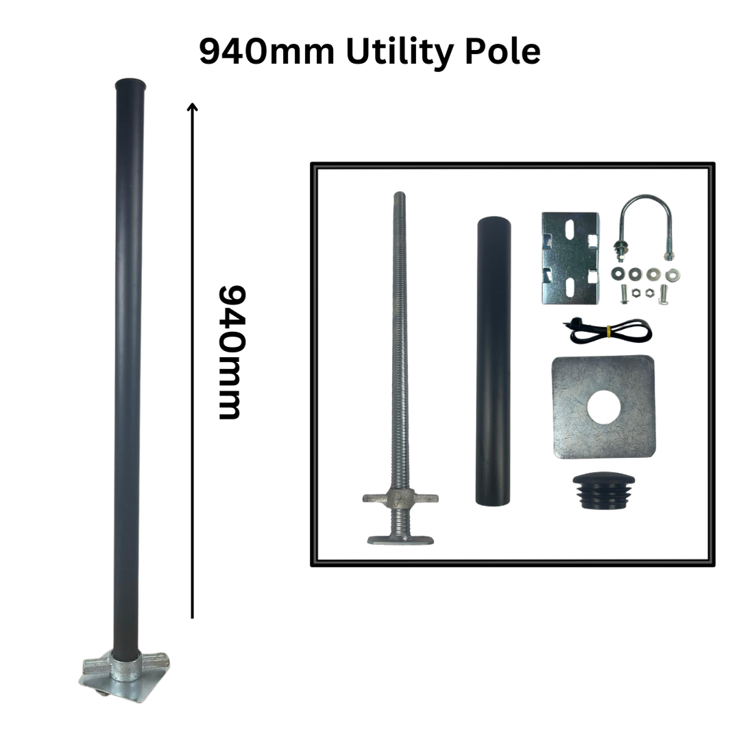 Utility Poles for Outdoor Lights & CCTV - QCA — Quickfit Container ...