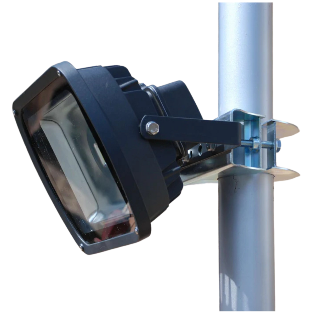 110-114mm Adjustable Pole Mounted Bracket - Quickfit Container Accessories