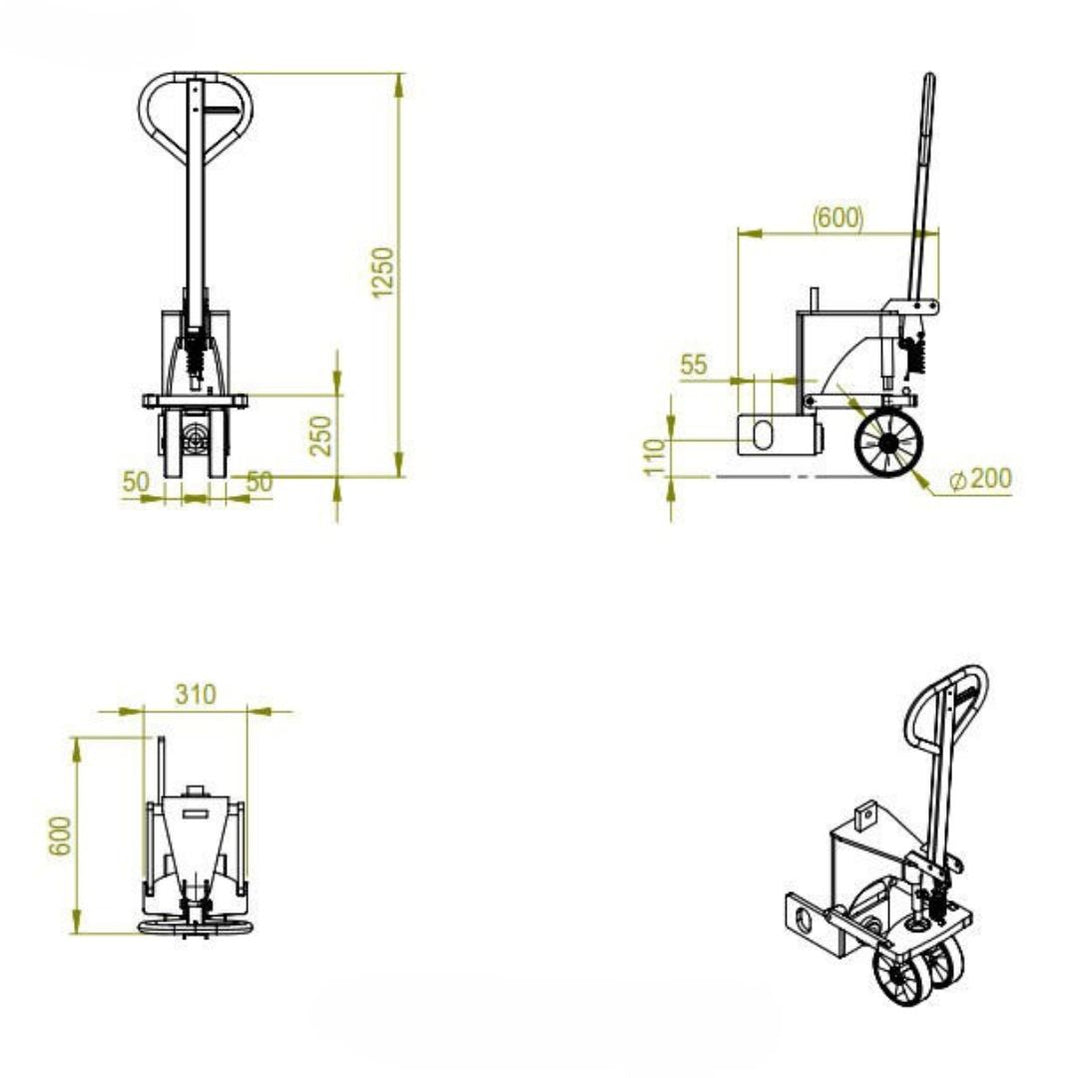 Shipping Container Wheel Sets — Quickfit Container Accessories