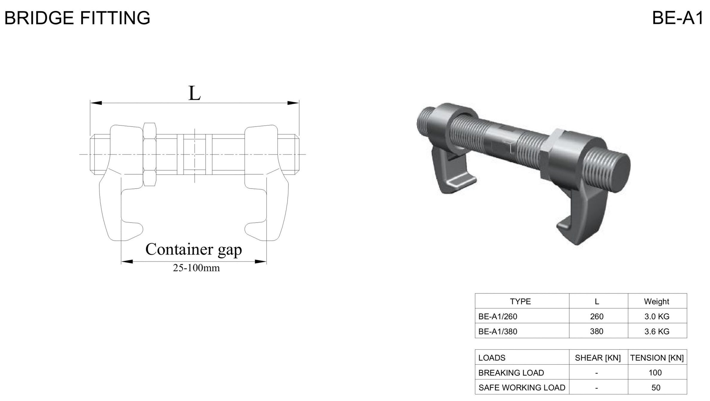 Heavy Duty Bridge Clamps for Secure Containers - QCA - Quickfit ...