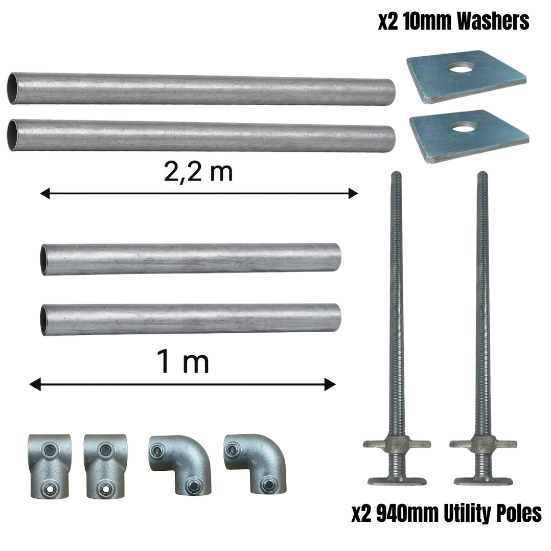 Self Storage Banner Frame — Quickfit Container Accessories