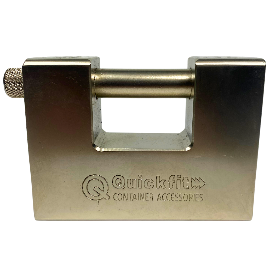 QuickFit Padlock 94mm for Maximum Security - QCA — Quickfit Container ...