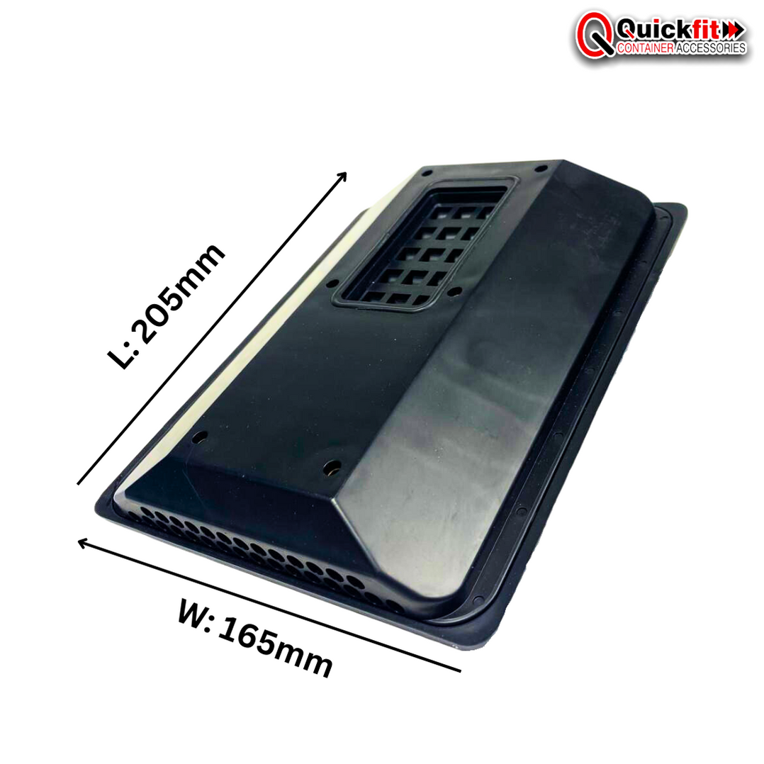 Large Corrugation Plastic Air Vent - Quickfit Container Accessories