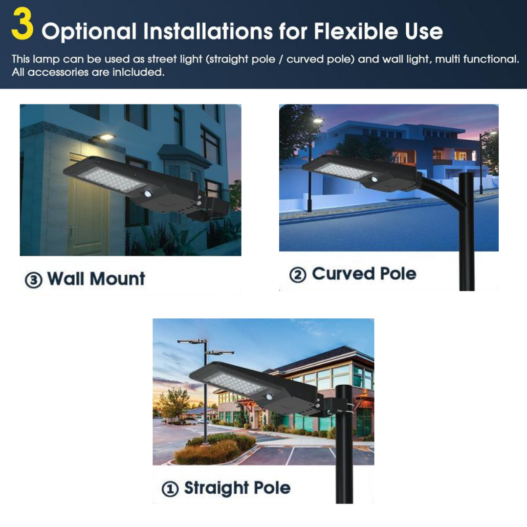 15W Solar LED Light with PIR Motion Sensor — Quickfit Container Accessories