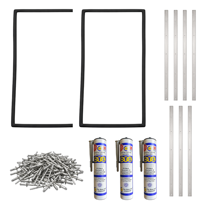 Complete Shipping Container Door Gasket Kit — Quickfit Container ...