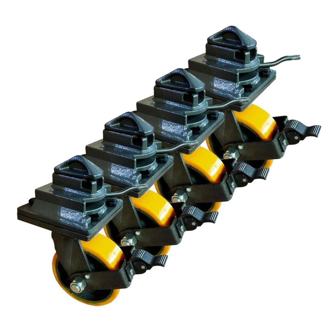 Caster Wheels for Easy Container Movement - QCA — Quickfit Container ...