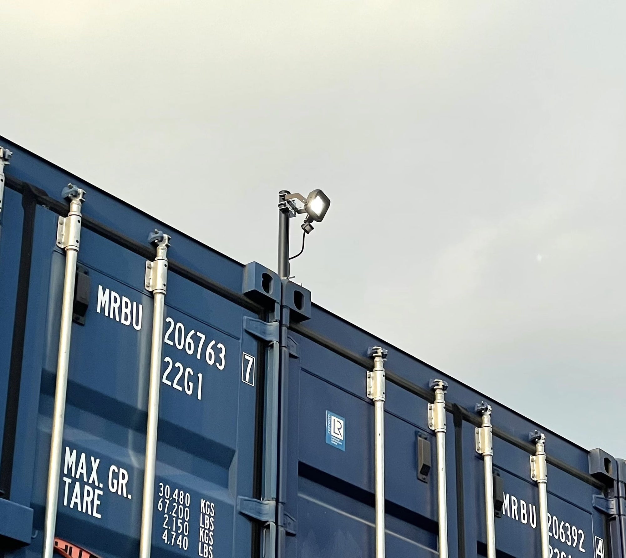 Utility Poles for Outdoor Lights & CCTV - QCA — Quickfit Container ...