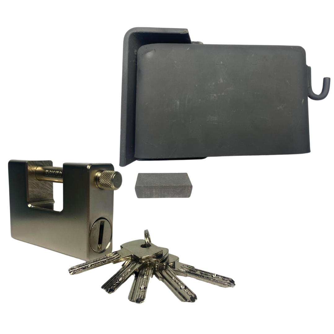 Weld-On Lock Box for Shipping Containers - QCA - Quickfit Container ...