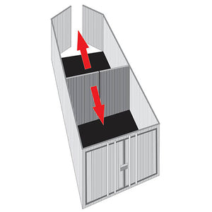 Shipping Container Divider Wall for Custom Space - QFCA - Quickfit ...